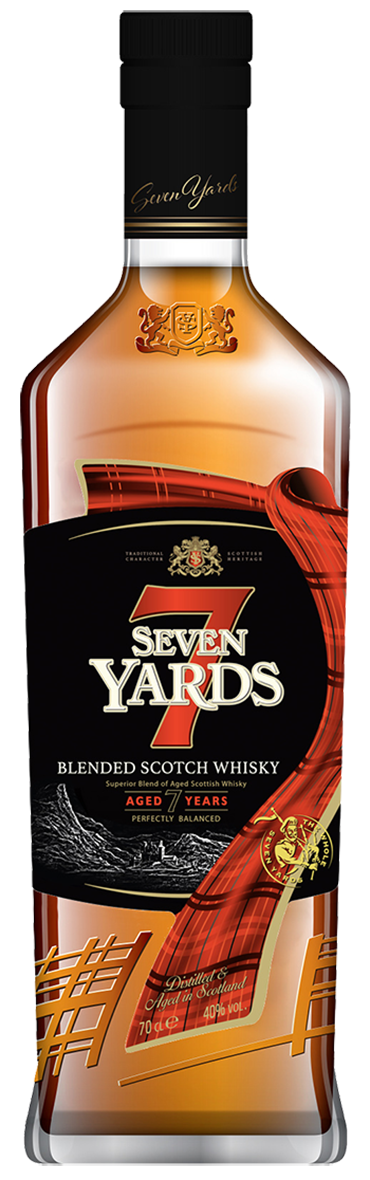 Виски Seven Yards 7 Years Blended Malt Whiskey 0.7 л (Семь Ярдов 7 лет ...